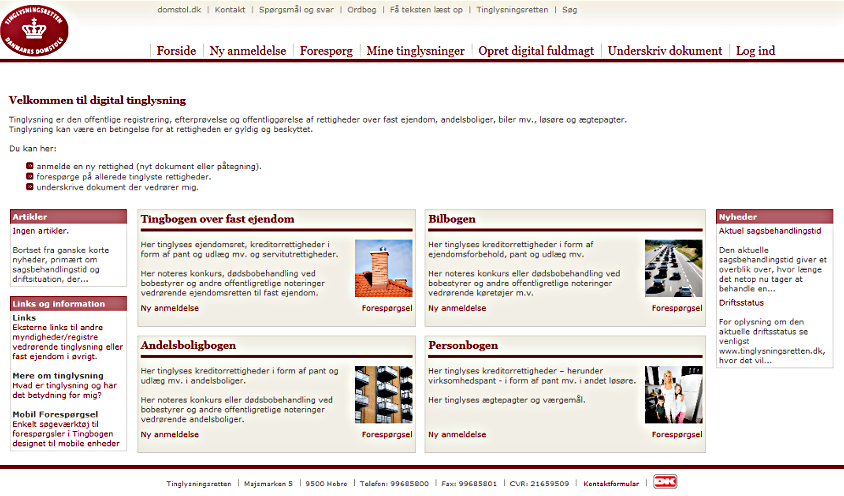 Tinglysning – Lcdk.dk